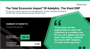 The Total Economic Impact of the Viant DSP | Viant Technology LLC