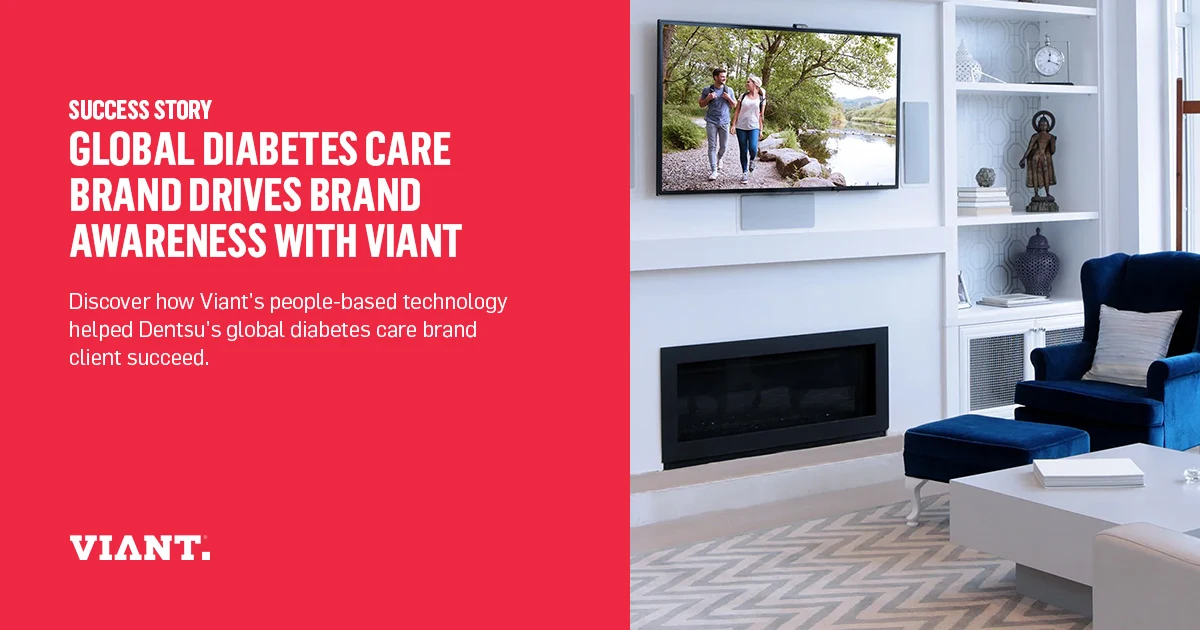 Global Diabetes Care Brand Drives Brand Awareness with Viant